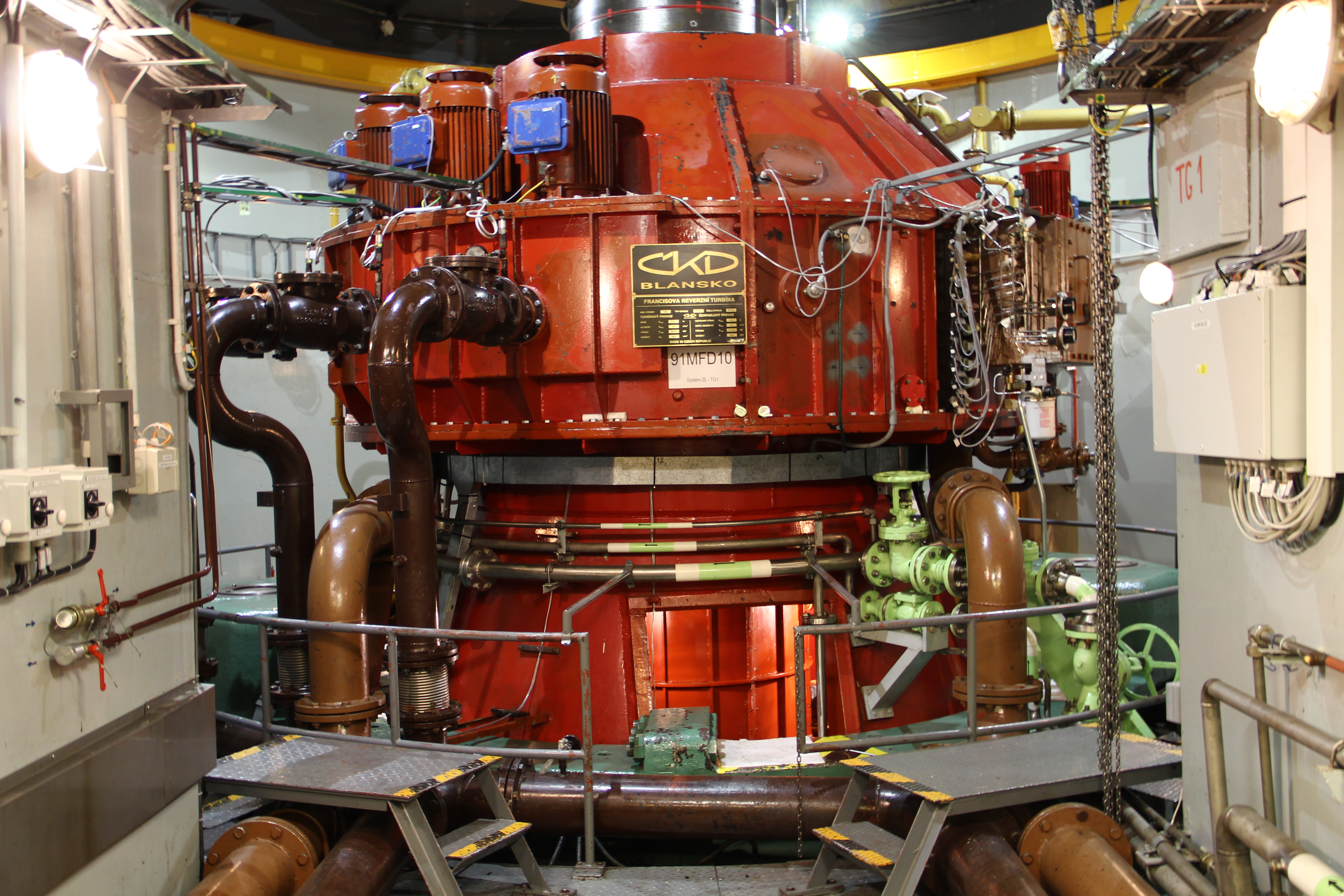 Přečerpávací elektrárna Dlouhé Stráně (Loučná nad Desnou) | Technické ...